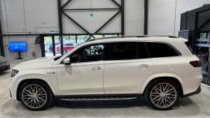 Белый Мерседес GLS 63 AMG 2021 в Рига, объемом двигателя 4.00 л и пробегом 51 тыс. км за 94990 €, фото 6 на AUTOMOTO.COM.LV