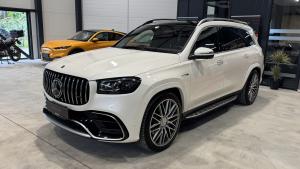 Белый Мерседес GLS 63 AMG 2021 в Рига, объемом двигателя 4.00 л и пробегом 51 тыс. км за 94990 €, фото 7 на AUTOMOTO.COM.LV