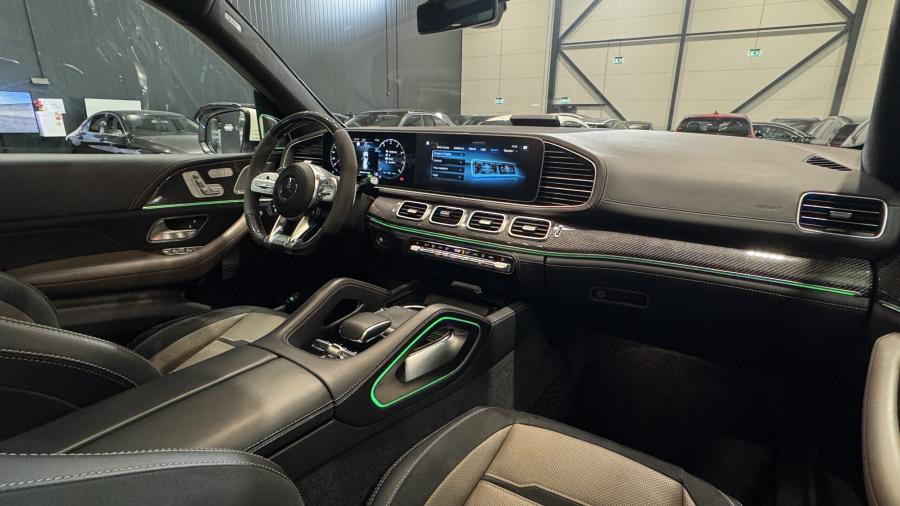 Белый Мерседес GLS 63 AMG 2021 в Рига, объемом двигателя 4.00 л и пробегом 51 тыс. км за 94990 €, фото 14 на AUTOMOTO.COM.LV