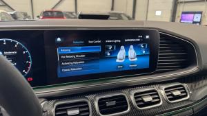 Белый Мерседес GLS 63 AMG 2021 в Рига, объемом двигателя 4.00 л и пробегом 51 тыс. км за 94990 €, фото 35 на AUTOMOTO.COM.LV
