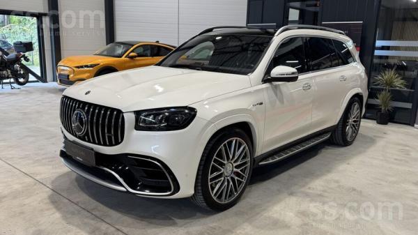 Balts Mercedes-Benz GLS 63 AMG 2021 Rīga, ar dzinēja tilpumu 4.00 L un nobraukumu 51 tūkst. km par 94990 €, foto 8 vietnē AUTOMOTO.COM.LV