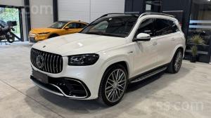 White Mercedes-Benz GLS 63 AMG 2021 in Riga, with an engine capacity of 4.00 L and mileage of 51 thousand km for 94990 €, photo 8 on AUTOMOTO.COM.LV