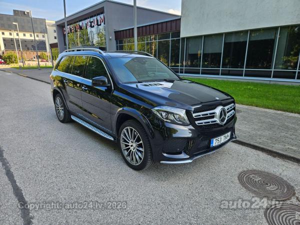 Melns Mercedes-Benz GLS-Class 2016 Tallina, ar dzinēja tilpumu 3.00 L un nobraukumu 192 tūkst. km par 35900 €, foto 1 vietnē AUTOMOTO.COM.LV