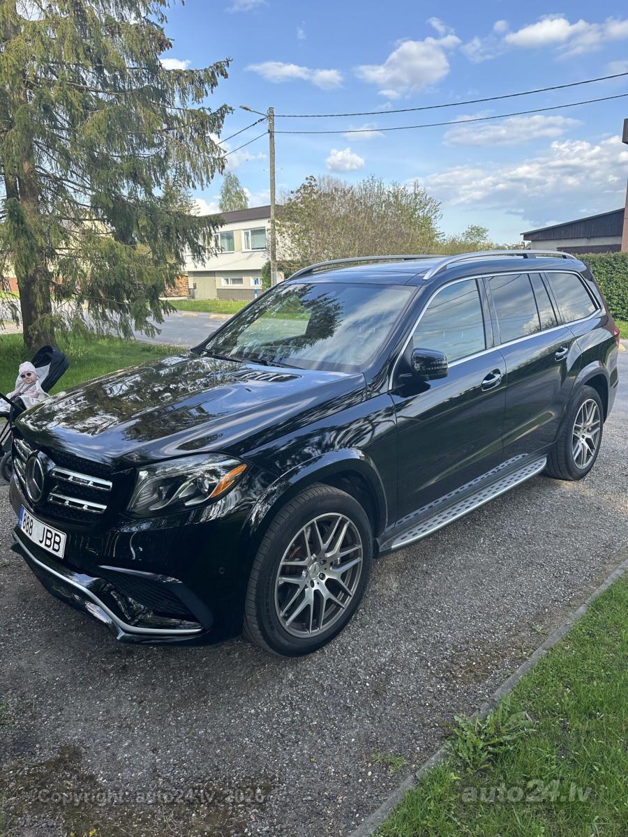 Melns Mercedes-Benz GLS-Class 2016 Tallina, ar dzinēja tilpumu 5.50 L un nobraukumu 259 tūkst. km par 36000 €, foto 3 vietnē AUTOMOTO.COM.LV
