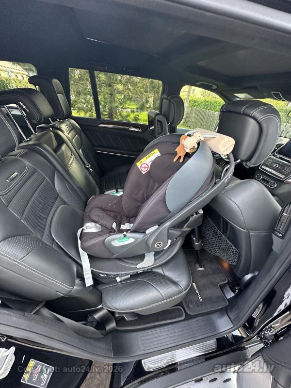 Black Mercedes-Benz GLS-Class 2016 in Tallinn, with an engine capacity of 5.50 L and mileage of 259 thousand km for 36000 €, photo 6 on AUTOMOTO.COM.LV