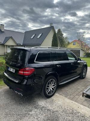 Melns Mercedes-Benz GLS-Class 2016 Tallina, ar dzinēja tilpumu 5.50 L un nobraukumu 259 tūkst. km par 36000 €, foto 8 vietnē AUTOMOTO.COM.LV