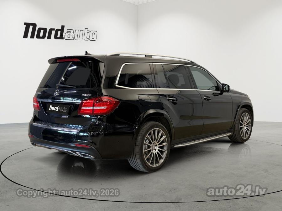 Black Mercedes-Benz GLS-Class 2016 in Tallinn, with an engine capacity of 3.00 L and mileage of 247 thousand km for 34900 €, photo 4 on AUTOMOTO.COM.LV
