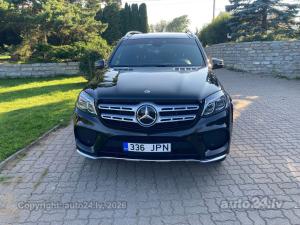 Melns Mercedes-Benz GLS-Class 2017 Tallina, ar dzinēja tilpumu 3.00 L un nobraukumu 142 tūkst. km par 37900 €, foto  vietnē AUTOMOTO.COM.LV