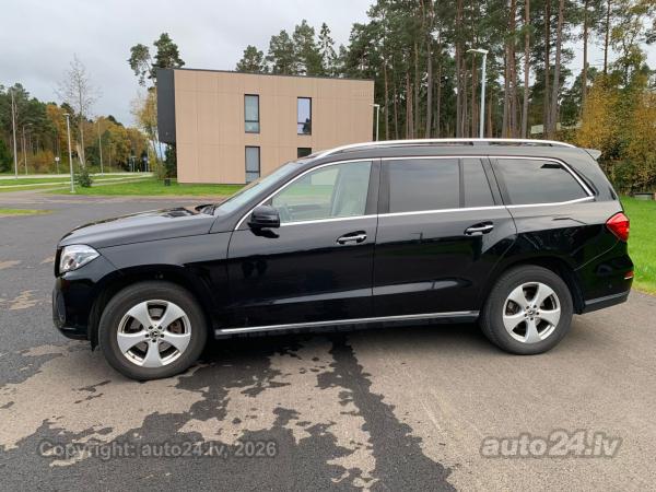 Melns Mercedes-Benz GLS-Class 2017 Tallina, ar dzinēja tilpumu 3.00 L un nobraukumu 195 tūkst. km par 34900 €, foto  vietnē AUTOMOTO.COM.LV