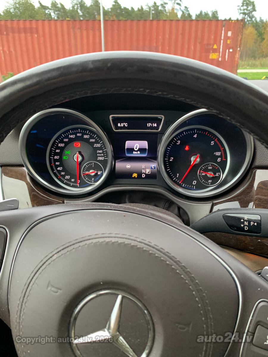 Black Mercedes-Benz GLS-Class 2017 in Tallinn, with an engine capacity of 3.00 L and mileage of 195 thousand km for 34900 €, photo 18 on AUTOMOTO.COM.LV