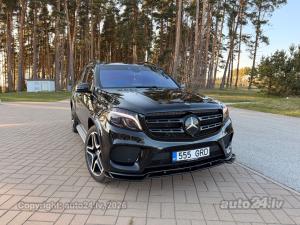 Melns Mercedes-Benz GLS-Class 2018 Tallina, ar dzinēja tilpumu 3.00 L un nobraukumu 159 tūkst. km par 42000 €, foto  vietnē AUTOMOTO.COM.LV