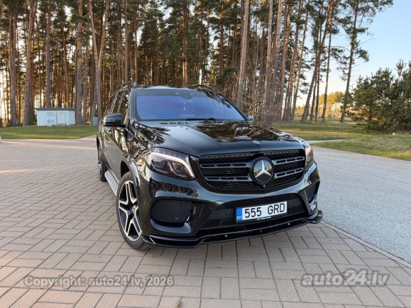 Melns Mercedes-Benz GLS-Class 2018 Tallina, ar dzinēja tilpumu 3.00 L un nobraukumu 159 tūkst. km par 42000 €, foto 1 vietnē AUTOMOTO.COM.LV