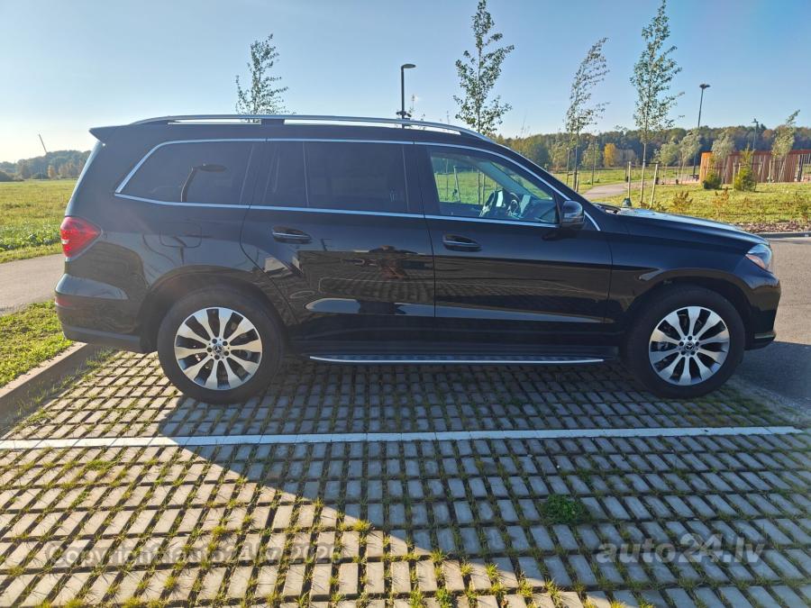 Melns Mercedes-Benz GLS-Class 2019 Tallina, ar dzinēja tilpumu 3.00 L un nobraukumu 147 tūkst. km par 44500 €, foto 1 vietnē AUTOMOTO.COM.LV