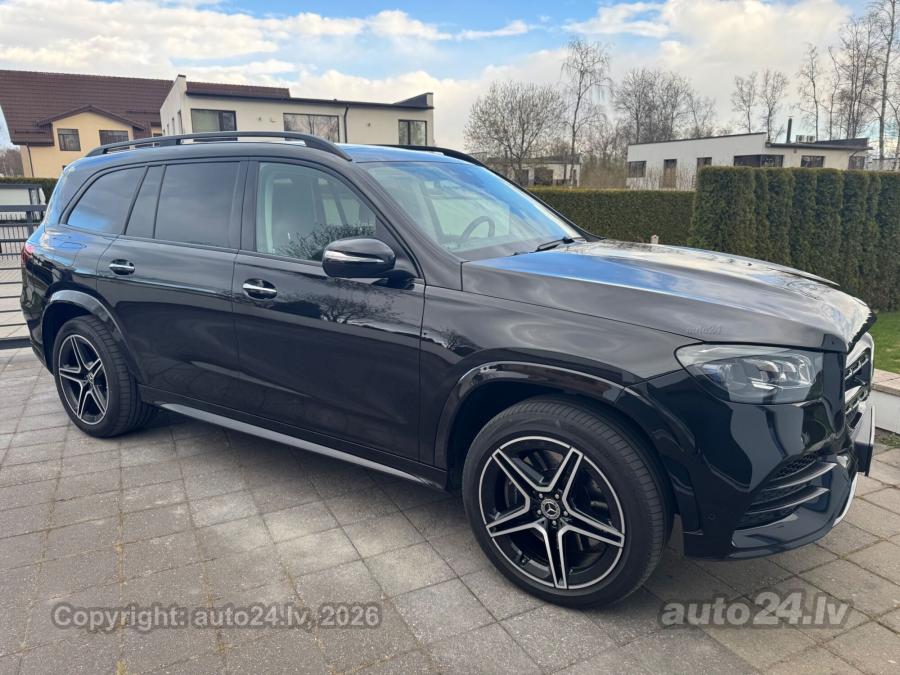 Black Mercedes-Benz GLS-Class 2020 in Tallinn, with an engine capacity of 2.90 L and mileage of 128 thousand km for 65000 €, photo 3 on AUTOMOTO.COM.LV