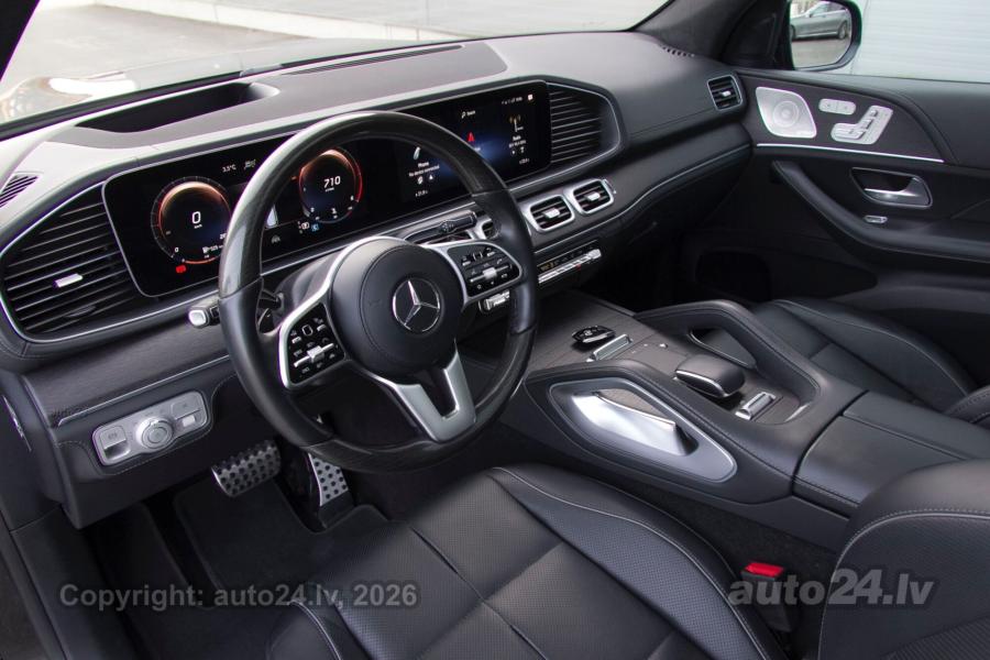 Black Mercedes-Benz GLS-Class 2021 in Tallinn, with an engine capacity of 2.90 L and mileage of 65 thousand km for 82900 €, photo 6 on AUTOMOTO.COM.LV