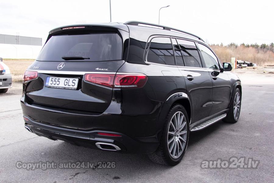 Black Mercedes-Benz GLS-Class 2021 in Tallinn, with an engine capacity of 2.90 L and mileage of 65 thousand km for 82900 €, photo 30 on AUTOMOTO.COM.LV