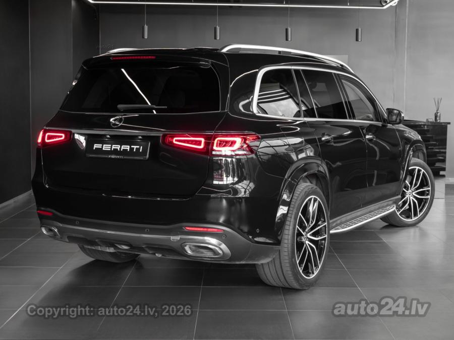 Melns Mercedes-Benz GLS-Class 2021 Tallina, ar dzinēja tilpumu 2.90 L un nobraukumu 136 tūkst. km par 69900 €, foto 5 vietnē AUTOMOTO.COM.LV