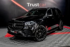 Melns Mercedes-Benz GLS-Class 2022 Pērnava, ar dzinēja tilpumu 2.90 L un nobraukumu 85 tūkst. km par 82000 €, foto  vietnē AUTOMOTO.COM.LV