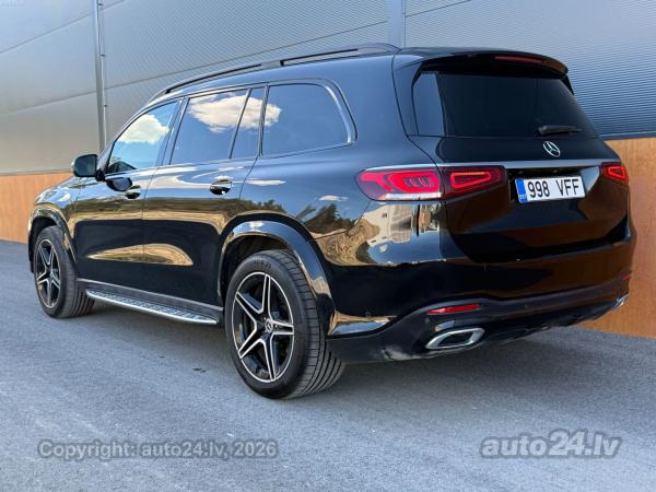 Black Mercedes-Benz GLS-Class 2023 in Tallinn, with an engine capacity of 2.90 L and mileage of 73 thousand km for 79900 €, photo 5 on AUTOMOTO.COM.LV