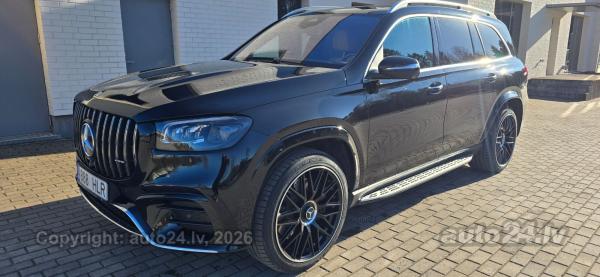 Melns Mercedes-Benz GLS-Class 2024 Tallina, ar dzinēja tilpumu 3.00 L un nobraukumu 32 tūkst. km par 115000 €, foto  vietnē AUTOMOTO.COM.LV
