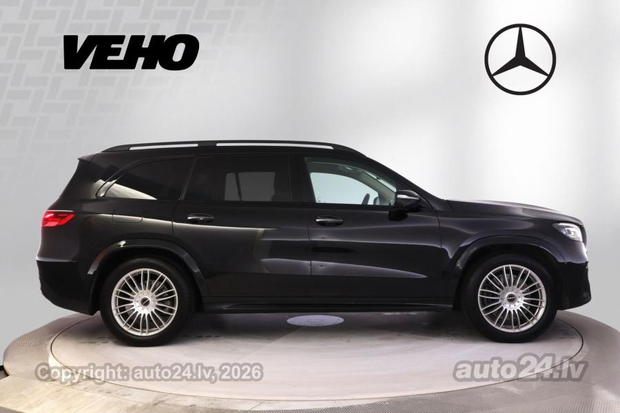 Black Mercedes-Benz GLS-Class 2024 in Tallinn, with an engine capacity of 3.00 L and mileage of 55 thousand km for 102900 €, photo 3 on AUTOMOTO.COM.LV