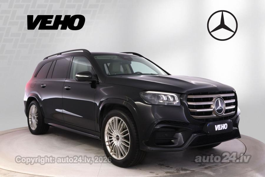 Black Mercedes-Benz GLS-Class 2024 in Tallinn, with an engine capacity of 3.00 L and mileage of 55 thousand km for 102900 €, photo 6 on AUTOMOTO.COM.LV