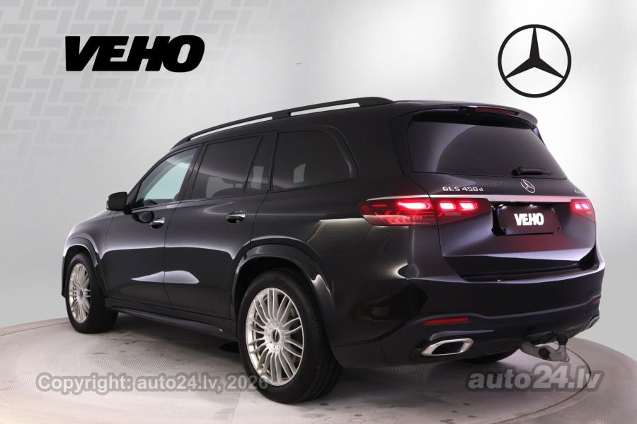 Melns Mercedes-Benz GLS-Class 2024 Tallina, ar dzinēja tilpumu 3.00 L un nobraukumu 55 tūkst. km par 102900 €, foto 5 vietnē AUTOMOTO.COM.LV