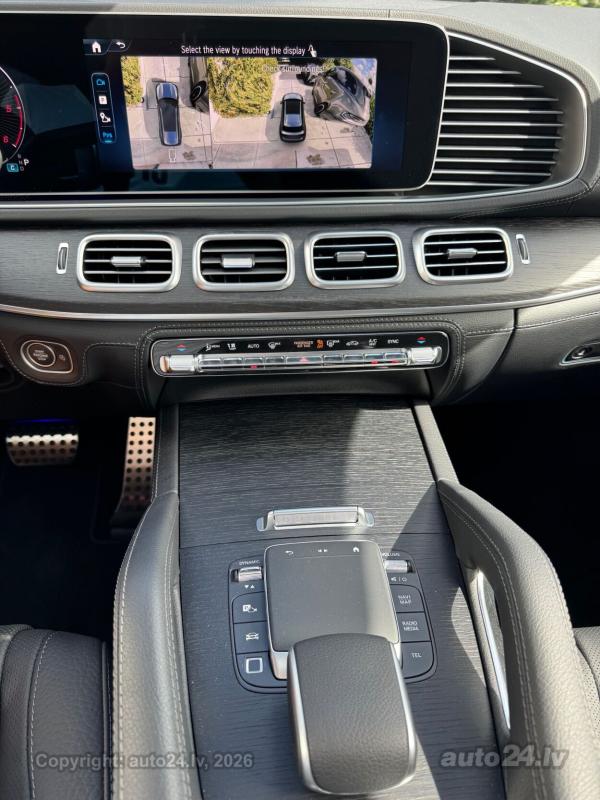 Black Mercedes-Benz GLS-Class 2025 in Tallinn, with an engine capacity of 3.00 L and mileage of 7 thousand km for 99999 €, photo 11 on AUTOMOTO.COM.LV