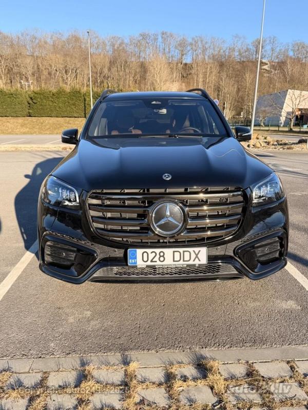 Black Mercedes-Benz GLS-Class 2025 in Tallinn, with an engine capacity of 3.00 L and mileage of 18 thousand km for 116500 €, photo 2 on AUTOMOTO.COM.LV