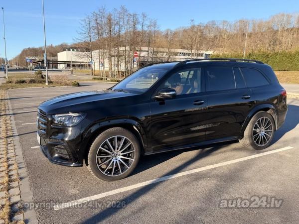 Black Mercedes-Benz GLS-Class 2025 in Tallinn, with an engine capacity of 3.00 L and mileage of 18 thousand km for 116500 €, photo 3 on AUTOMOTO.COM.LV