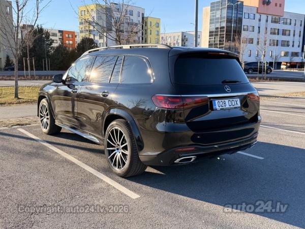 Black Mercedes-Benz GLS-Class 2025 in Tallinn, with an engine capacity of 3.00 L and mileage of 18 thousand km for 116500 €, photo 4 on AUTOMOTO.COM.LV