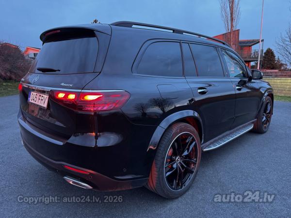 Melns Mercedes-Benz GLS-Class 2025 Tallina, ar dzinēja tilpumu 3.00 L un nobraukumu 7 tūkst. km par 99900 €, foto 3 vietnē AUTOMOTO.COM.LV