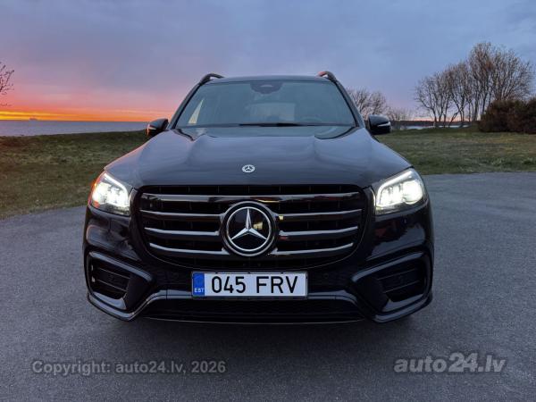 Melns Mercedes-Benz GLS-Class 2025 Tallina, ar dzinēja tilpumu 3.00 L un nobraukumu 7 tūkst. km par 99900 €, foto 4 vietnē AUTOMOTO.COM.LV