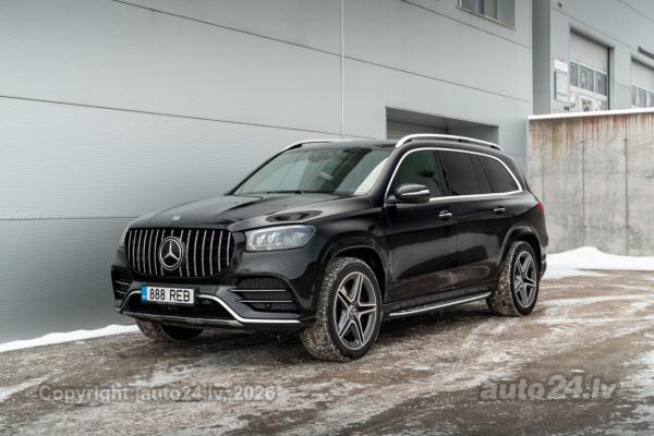 Black Mercedes-Benz GLS-Class 2020 in Tartu, with an engine capacity of 2.90 L and mileage of 84 thousand km for 74900 €, photo 1 on AUTOMOTO.COM.LV