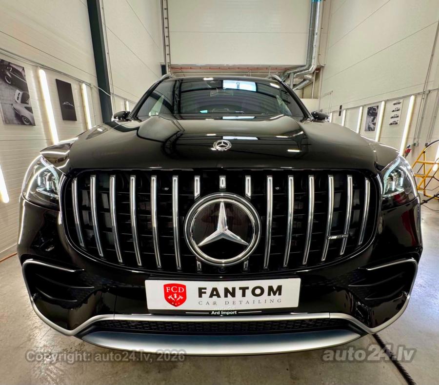 Melns Mercedes-Benz GLS-Class 2020 Tallina, ar dzinēja tilpumu 4.00 L un nobraukumu 45 tūkst. km par 90900 €, foto 5 vietnē AUTOMOTO.COM.LV