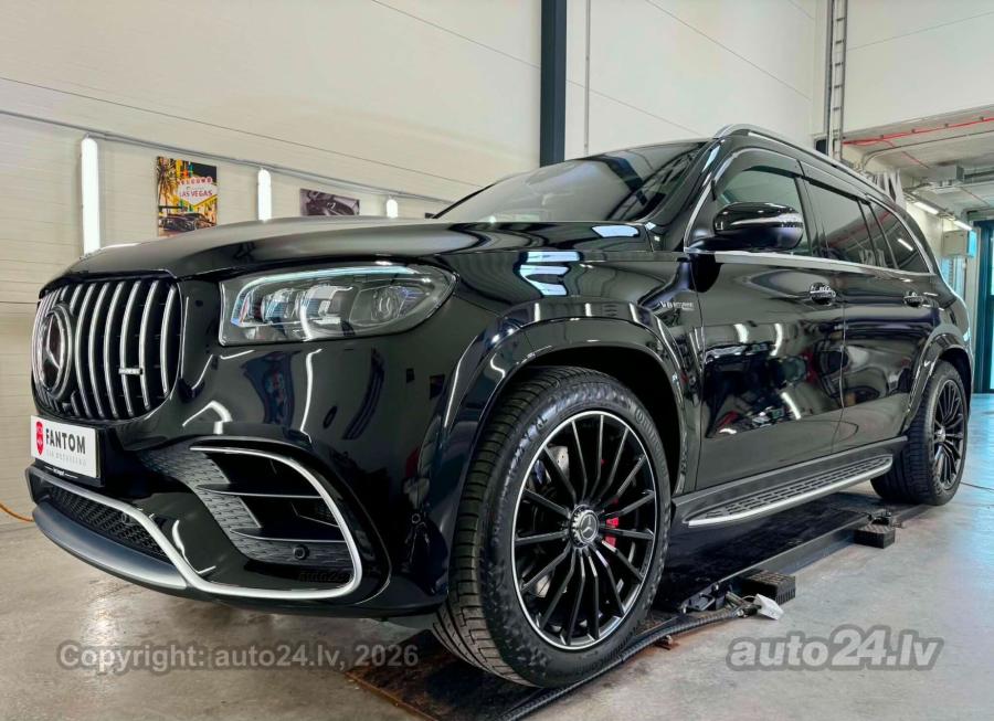 Melns Mercedes-Benz GLS-Class 2020 Tallina, ar dzinēja tilpumu 4.00 L un nobraukumu 45 tūkst. km par 90900 €, foto 6 vietnē AUTOMOTO.COM.LV