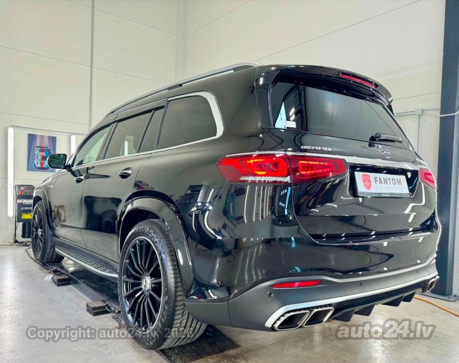 Melns Mercedes-Benz GLS-Class 2020 Tallina, ar dzinēja tilpumu 4.00 L un nobraukumu 45 tūkst. km par 90900 €, foto 7 vietnē AUTOMOTO.COM.LV