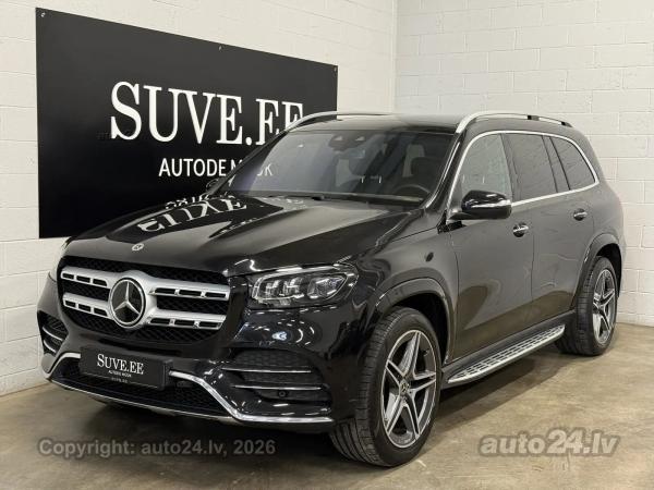 Melns Mercedes-Benz GLS-Class 2020 Tallina, ar dzinēja tilpumu 2.90 L un nobraukumu 66 tūkst. km par 69995 €, foto 1 vietnē AUTOMOTO.COM.LV