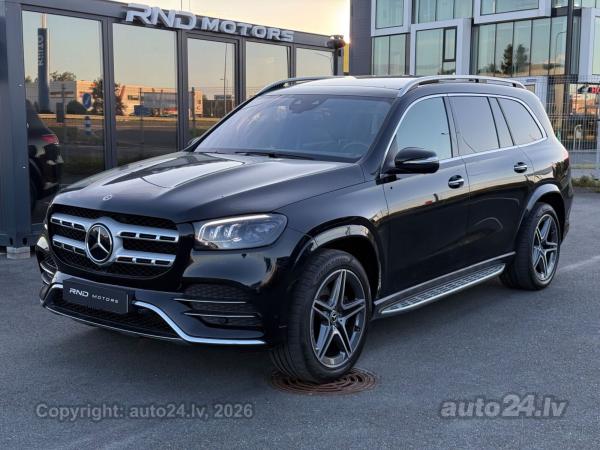 Black Mercedes-Benz GLS-Class 2020 in Tallinn, with an engine capacity of 2.90 L and mileage of 66 thousand km for 74990 €, photo 1 on AUTOMOTO.COM.LV