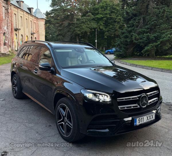 Black Mercedes-Benz GLS-Class 2022 in Tallinn, with an engine capacity of 0.00 L and mileage of 80 thousand km for 84900 €, photo 2 on AUTOMOTO.COM.LV