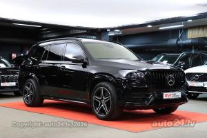 Black Mercedes-Benz GLS-Class 2022 in Tallinn, with an engine capacity of 3.00 L and mileage of 74 thousand km for 79995 €, photo  on AUTOMOTO.COM.LV