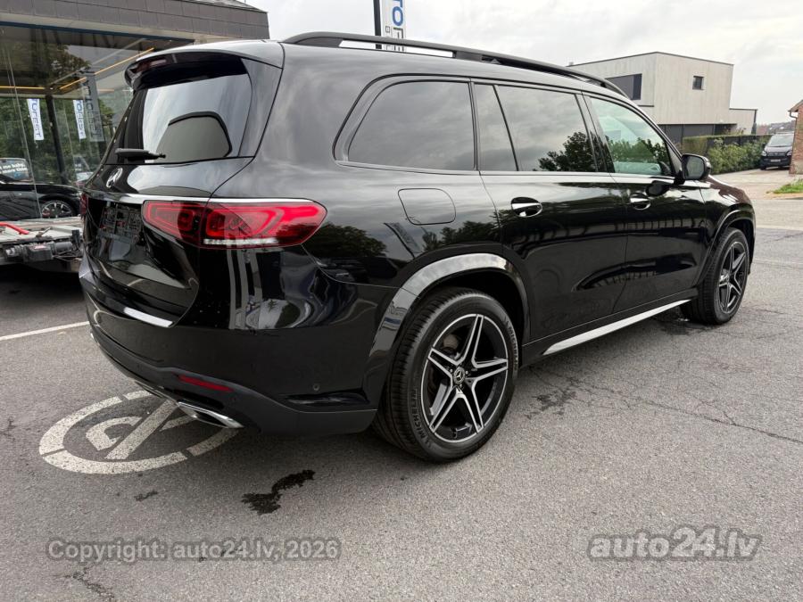 Melns Mercedes-Benz GLS-Class 2022 Tallina, ar dzinēja tilpumu 3.00 L un nobraukumu 85 tūkst. km par 77990 €, foto 5 vietnē AUTOMOTO.COM.LV