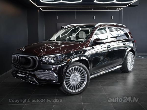 Melns Mercedes-Benz GLS-Class 2023 Tallina, ar dzinēja tilpumu 4.00 L un nobraukumu 26 tūkst. km par 172900 €, foto 1 vietnē AUTOMOTO.COM.LV