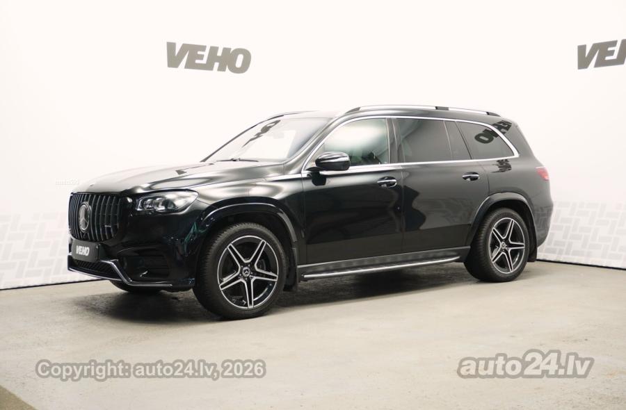 Black Mercedes-Benz GLS-Class 2024 in Tartu, with an engine capacity of 3.00 L and mileage of 76 thousand km for 102900 €, photo 1 on AUTOMOTO.COM.LV