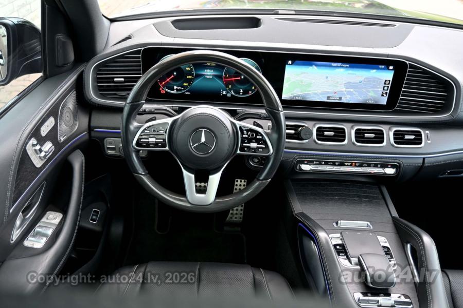 Green Mercedes-Benz GLS-Class 2023 in Tallinn, with an engine capacity of 2.93 L and mileage of 97 thousand km for 82990 €, photo 9 on AUTOMOTO.COM.LV