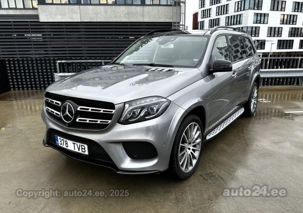 Pelēks Mercedes-Benz GLS-Class 2016 Tallina, ar dzinēja tilpumu 3.00 L un nobraukumu 184 tūkst. km par 35000 €, foto 1 vietnē AUTOMOTO.COM.LV