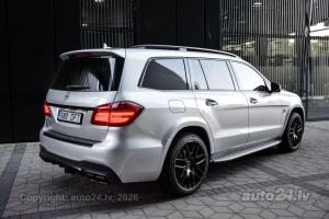 Grey Mercedes-Benz GLS-Class 2017 in Tallinn, with an engine capacity of 3.00 L and mileage of 260 thousand km for 32900 €, photo 2 on AUTOMOTO.COM.LV