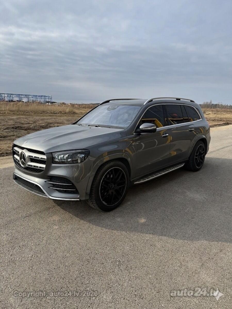 Pelēks Mercedes-Benz GLS-Class 2020 Tallina, ar dzinēja tilpumu 2.90 L un nobraukumu 152 tūkst. km par 63900 €, foto 2 vietnē AUTOMOTO.COM.LV