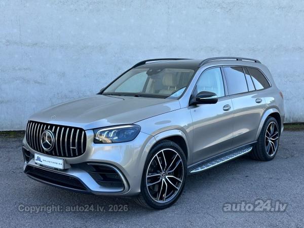 Grey Mercedes-Benz GLS-Class 2021 in Tallinn, with an engine capacity of 2.90 L and mileage of 124 thousand km for 73500 €, photo 1 on AUTOMOTO.COM.LV