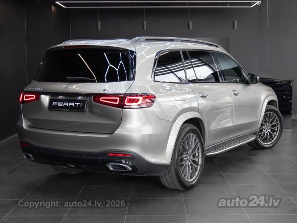 Pelēks Mercedes-Benz GLS-Class 2022 Tallina, ar dzinēja tilpumu 2.90 L un nobraukumu 125 tūkst. km par 74990 €, foto 2 vietnē AUTOMOTO.COM.LV